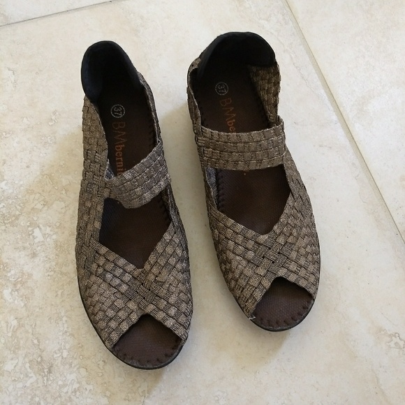 bernie mev. | Shoes | Bernie Mev Woven Sandal | Poshmark